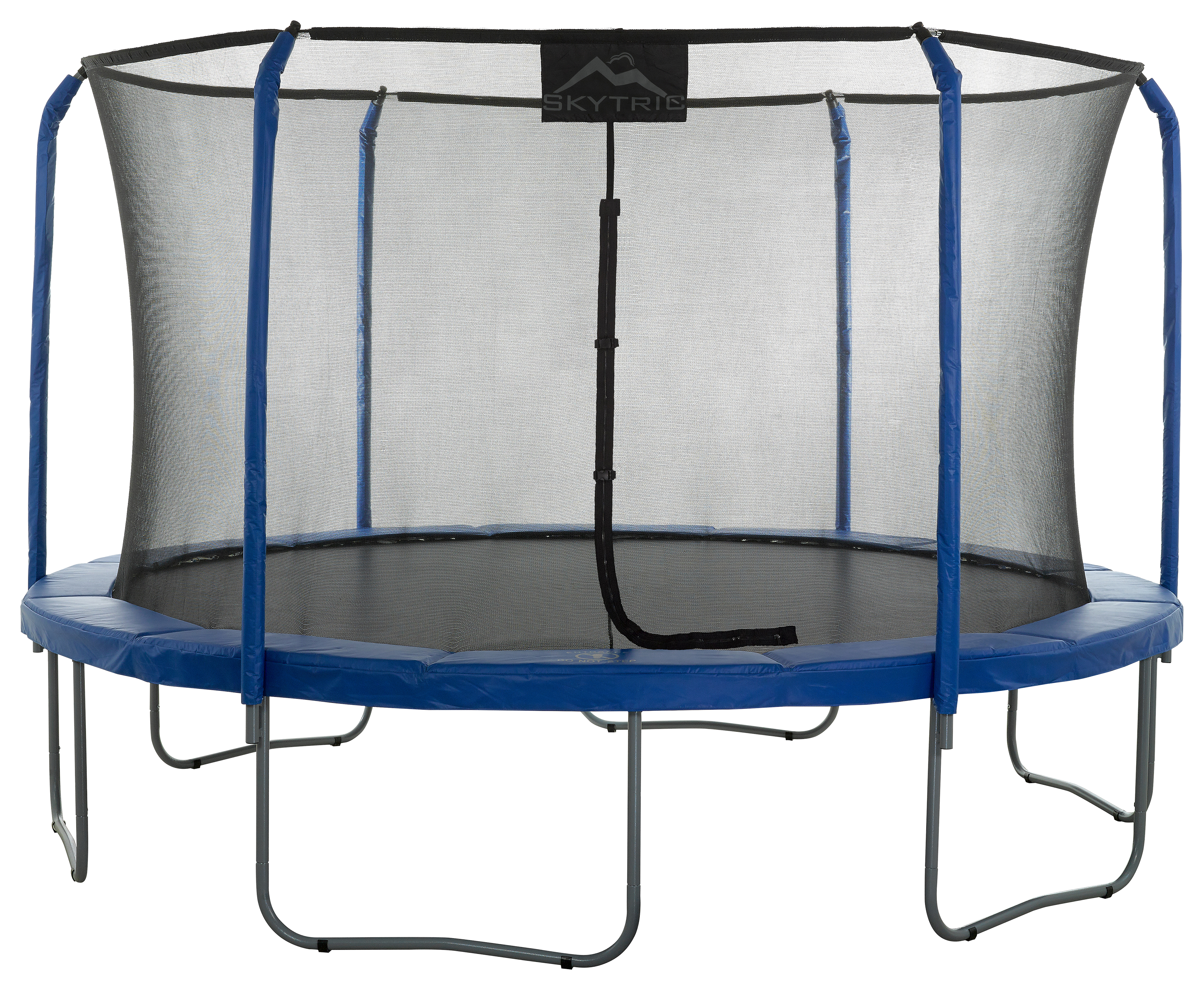 Upper Bounce Round Trampoline Set with Top Ring Safety Enclosure System ...